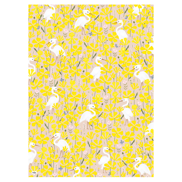 Simply Exquisite Gift Wrap - Girl w/ Knife