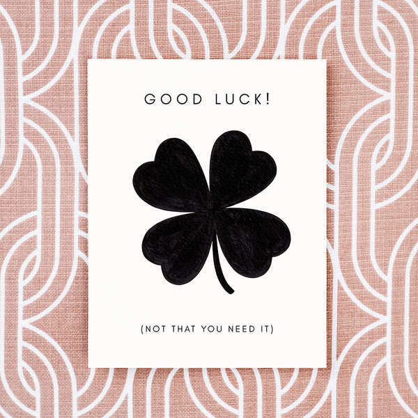 Good Luck! - Girl w/ Knife